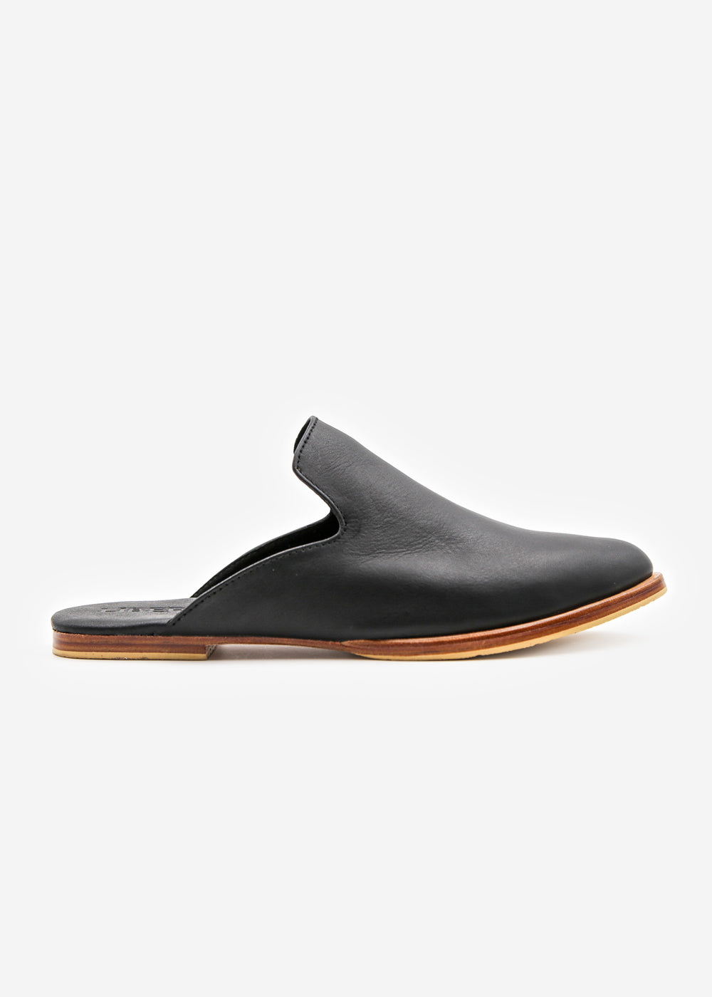 The Modern Mule - Black – Liberté Leather
