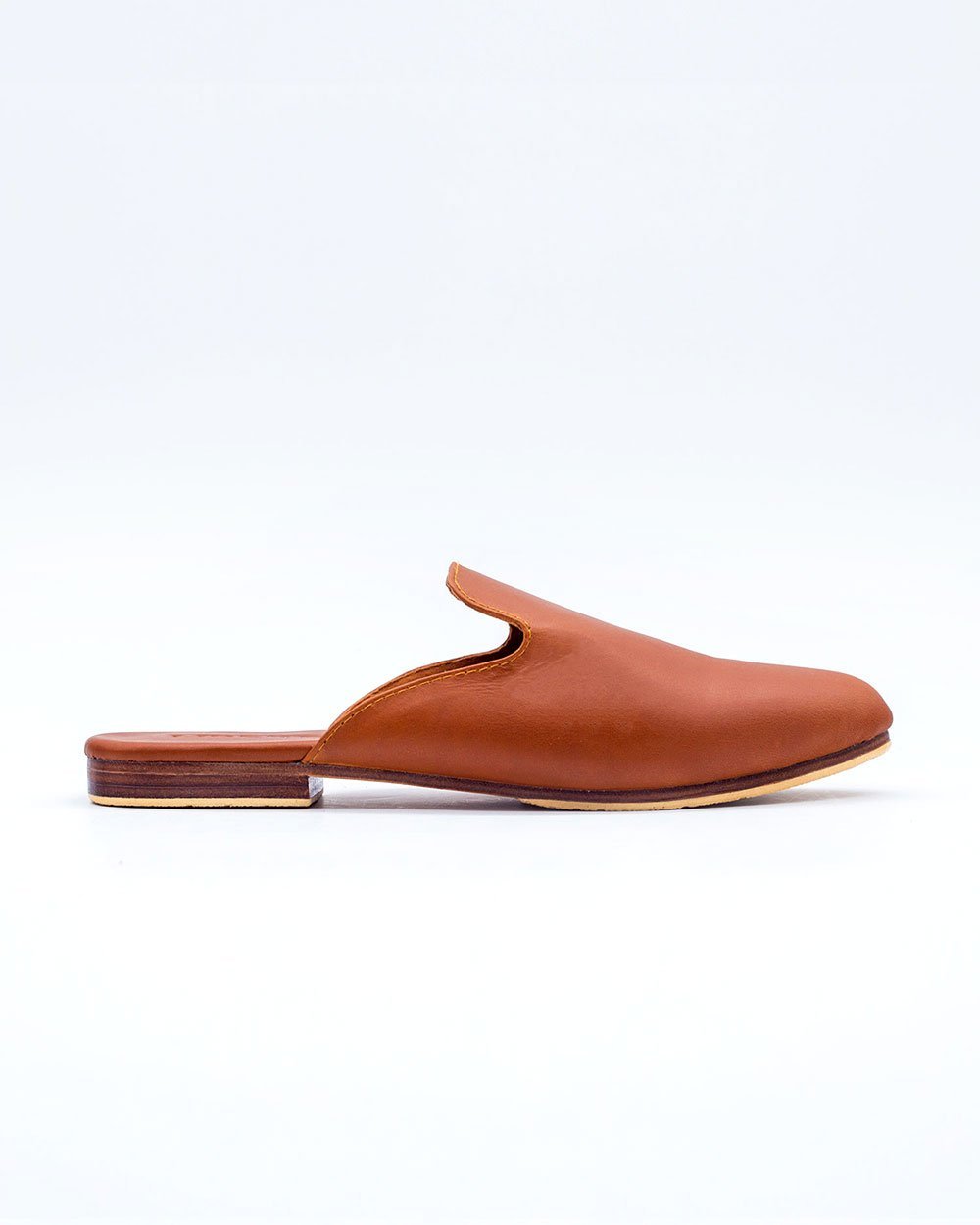 The Modern Mule - Cognac – Liberté Leather
